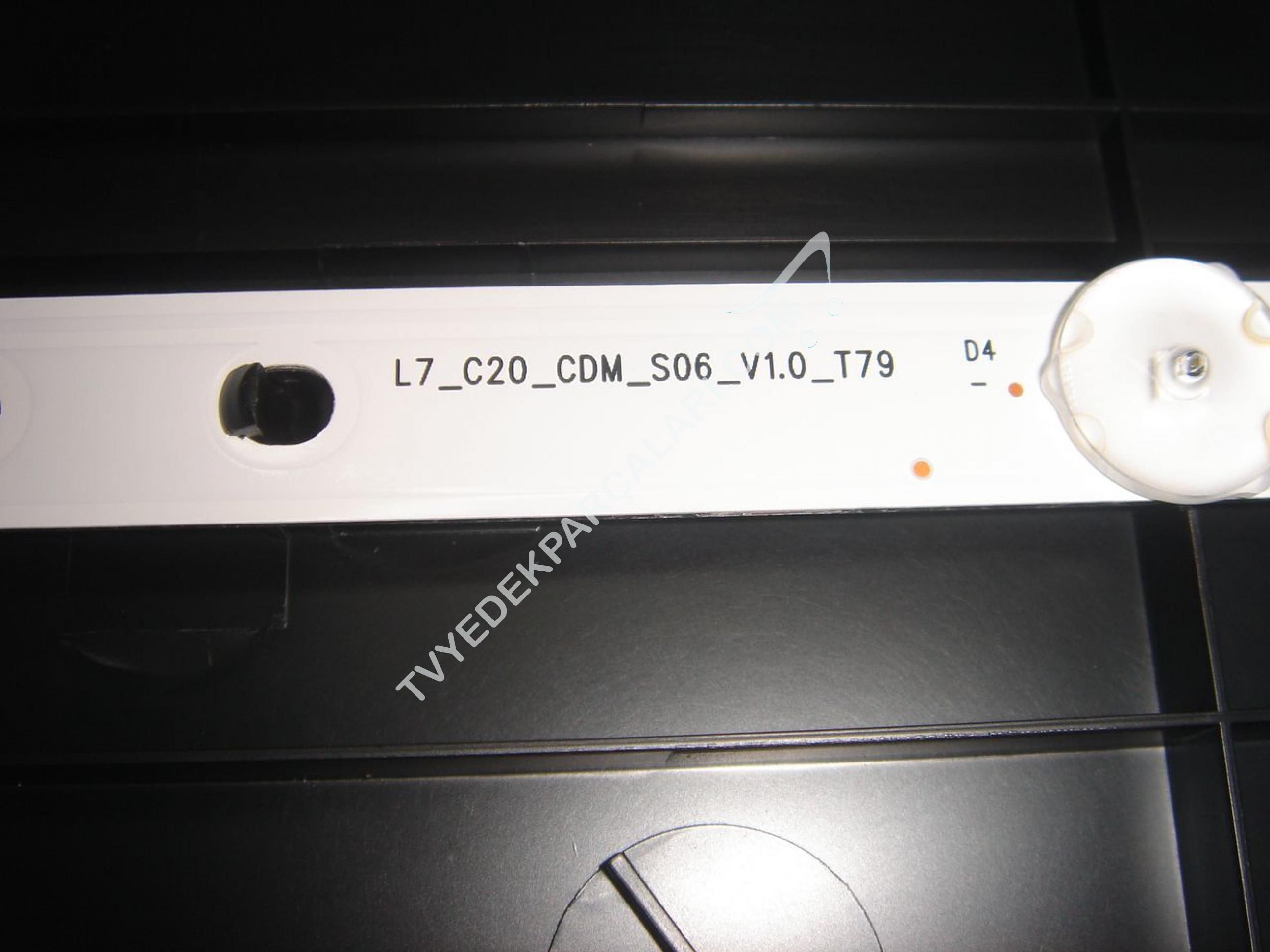 L7_C20_CDM_S06_V1.0_T79 , SH32D06-ZC22AG-05 , EL32DAL502 PANEL LEDLERİ Tv Parcasi - LED LCD TV ...