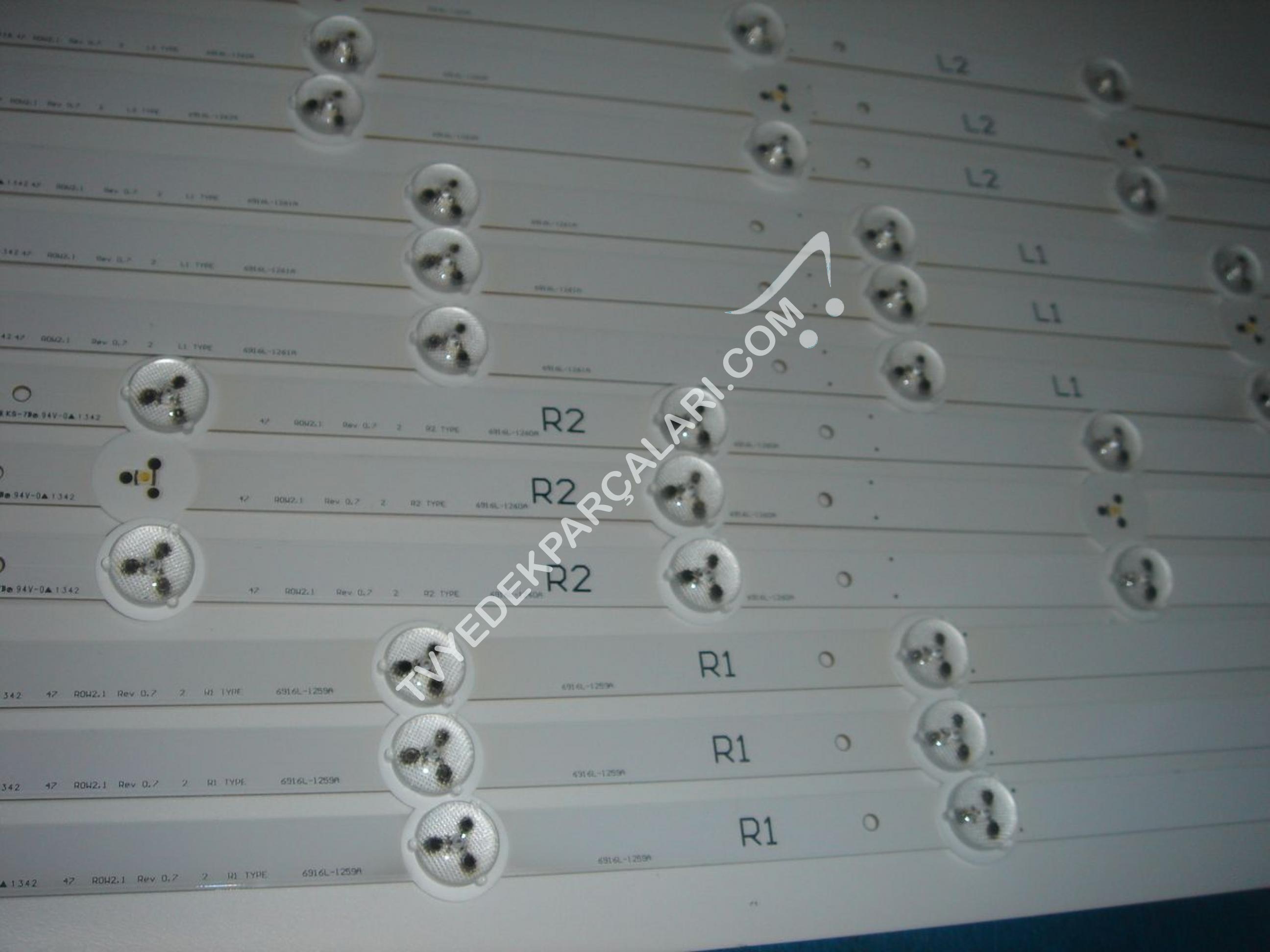 6916L-1262A , 6916L-1261A , 6916L-1260A , 6916L-1259A , 47LA620S LED ...