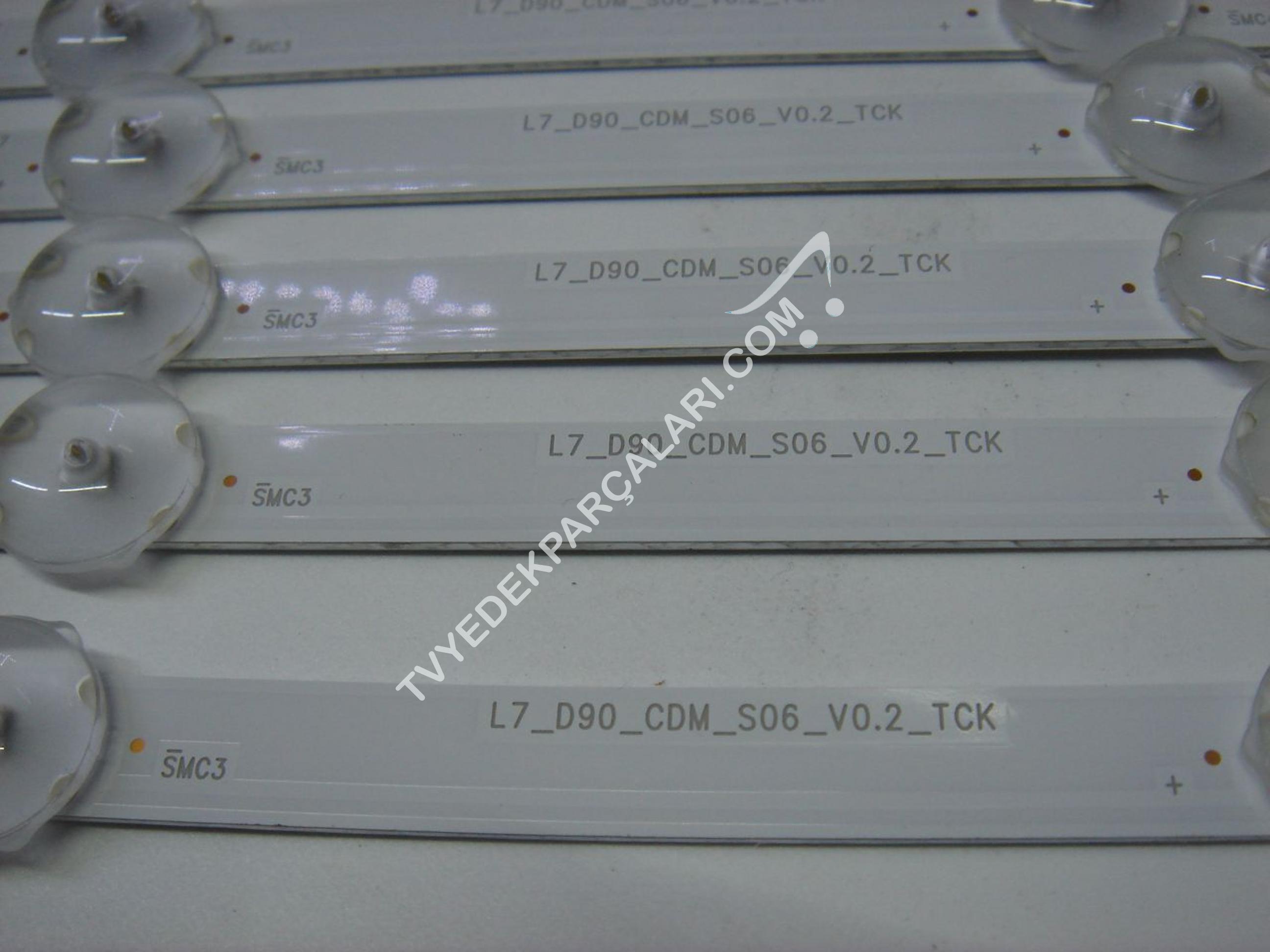 L7 D90 CDM S06 V0.2 TCK , SE49D06-ZC42AG-02 , SN49FAL27/0216 LED BAR Tv ...