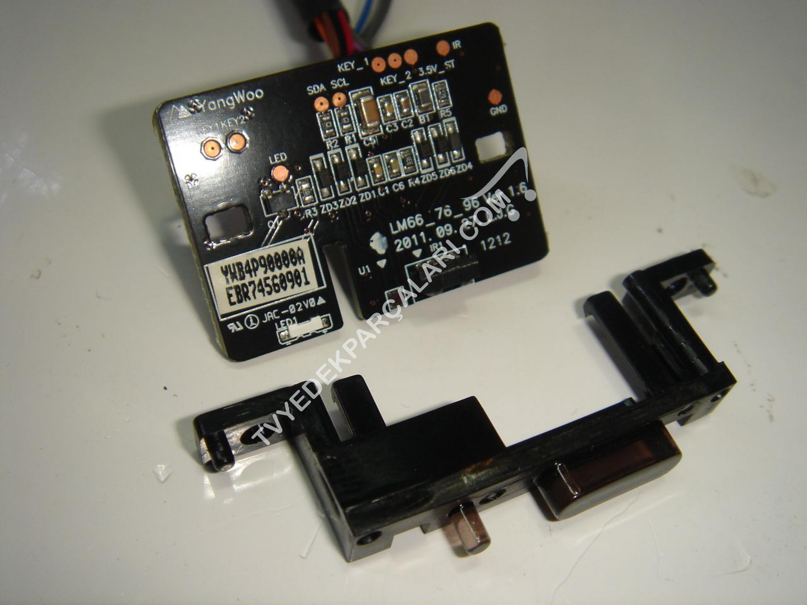 47LM640S IR Sensör board , EBR74560901 , LM66 76 96 VER 1.6 Tv Parcasi ...